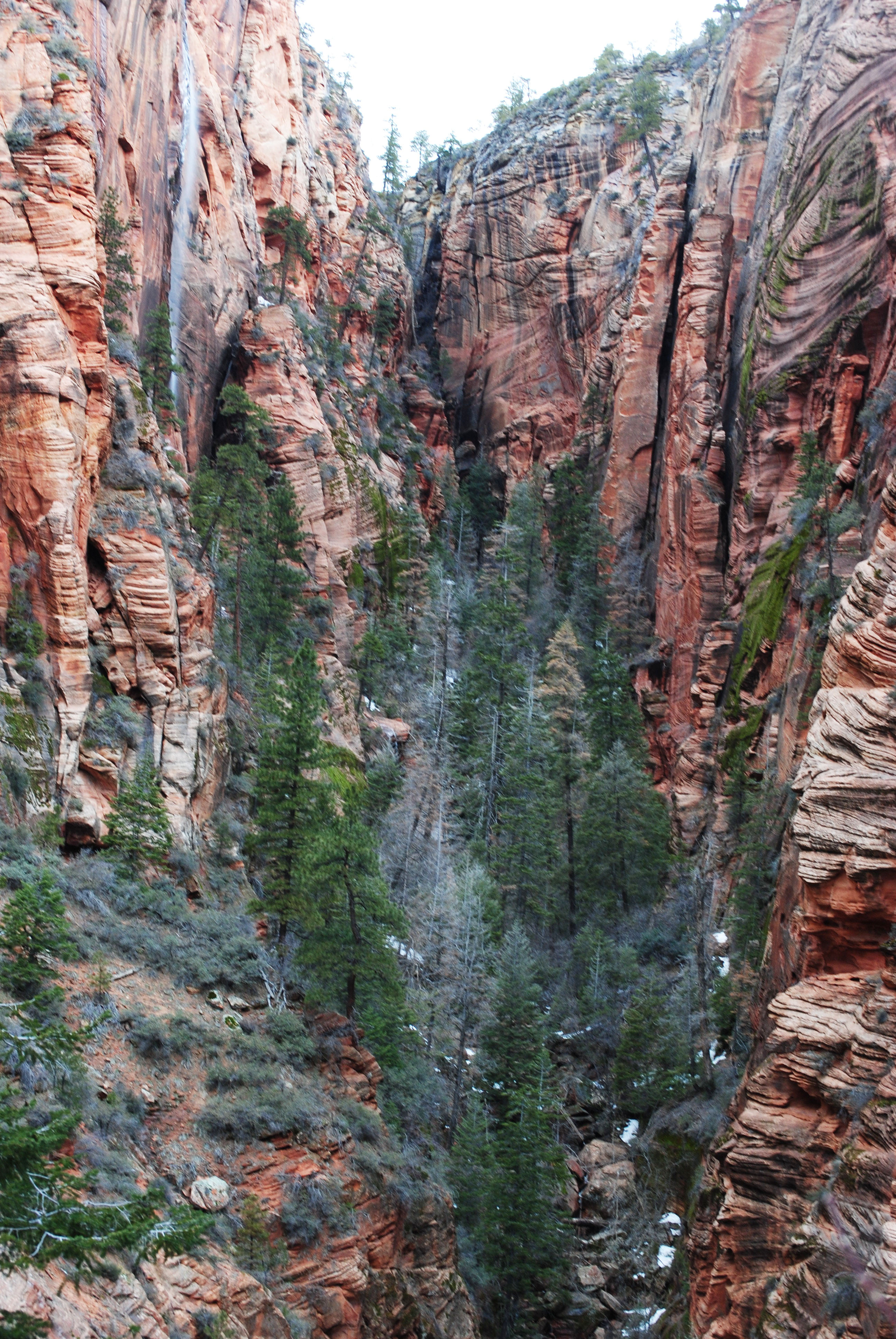 Canyon in Angels Landing Trailhead – National Park Adventures